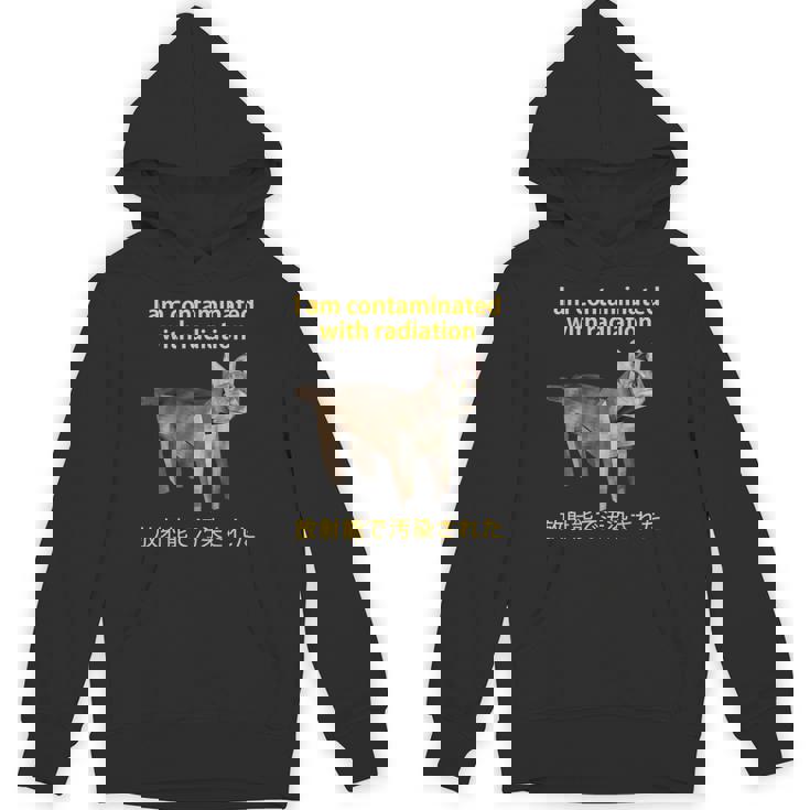 I Am Contaminated With Radiation Japanese Low Poly Cat Meme Men's T ...