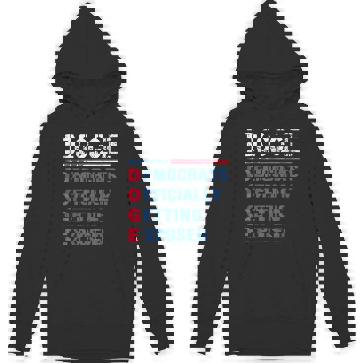 DOGE Doge Department Of Government Efficiency Trump Hoodie | Mazezy UK