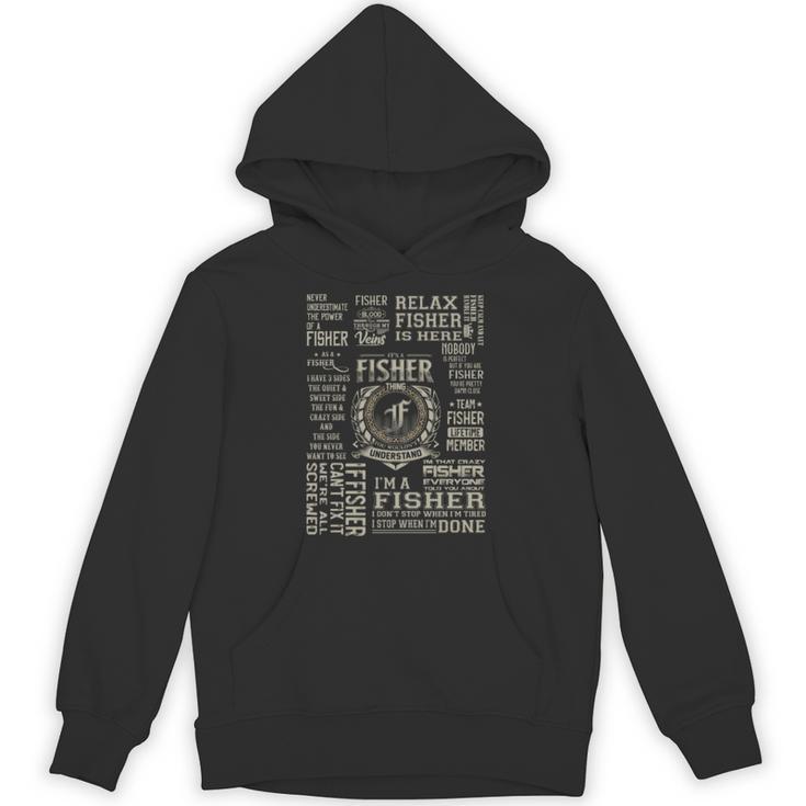 It's A Fisher Thing Fisher Name Hoodie | Mazezy