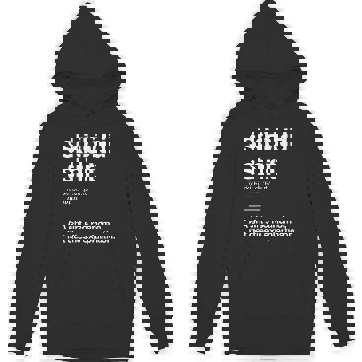 Skibidi Definition Gen Z Gen Alpha Slang Meme Skibidi Hoodie - Thegiftio