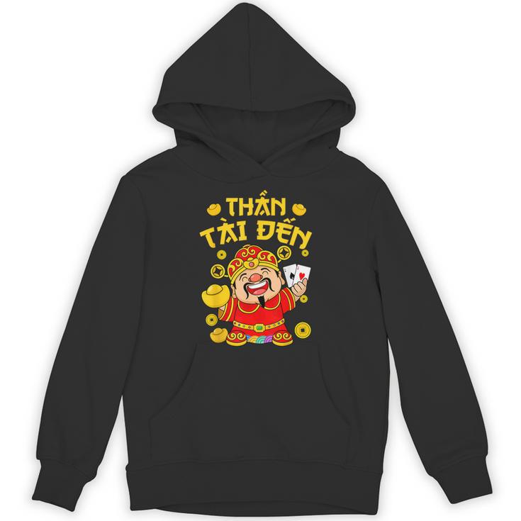 Than Tai Den Chuc Mung Nam Moi Happy New Year Vietnamese Tet Hoodie ...