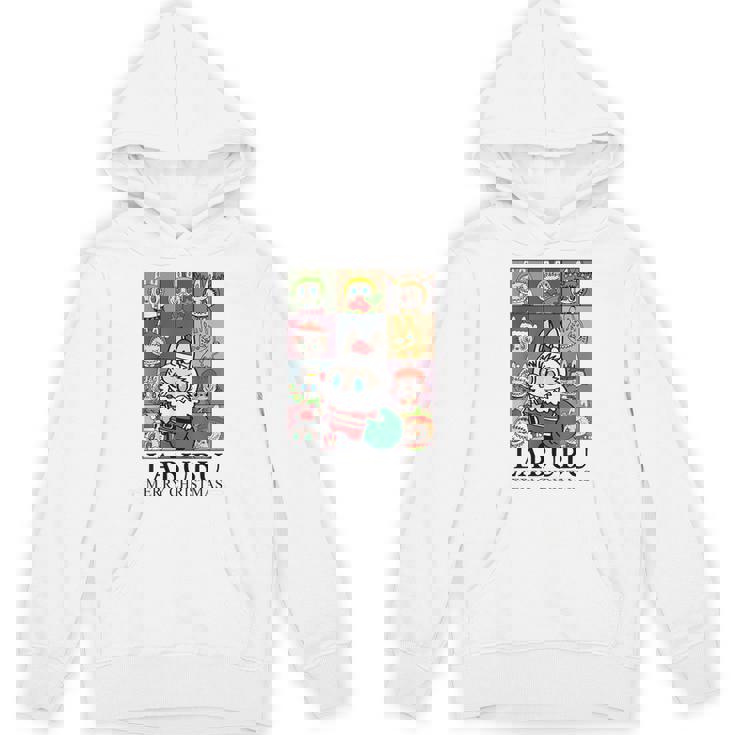 Cute Labubu Merry Christmas Era Labubu Birthday Unisex Hoodie - Monsterry