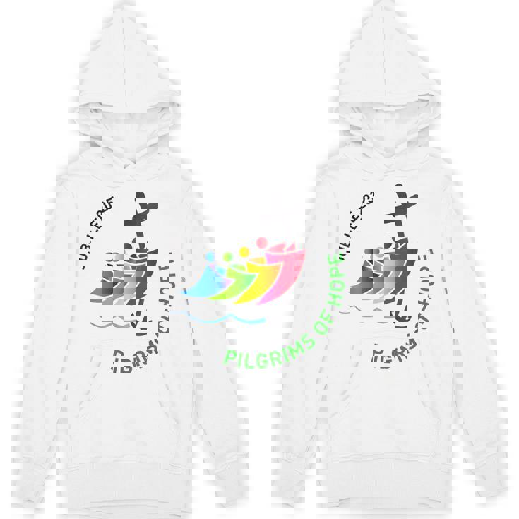 Jubilee 2025 Pilgrims Of Hope For Faith Journey Men's T-shirt Back ...