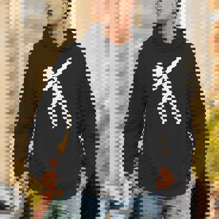 Dabbing Person Symbol Dab Icon Stick Figure Unisex Hoodie - Monsterry UK