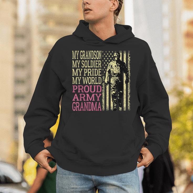 My Grandson My Soldier Hero Proud Army Grandma US Military Unisex ...