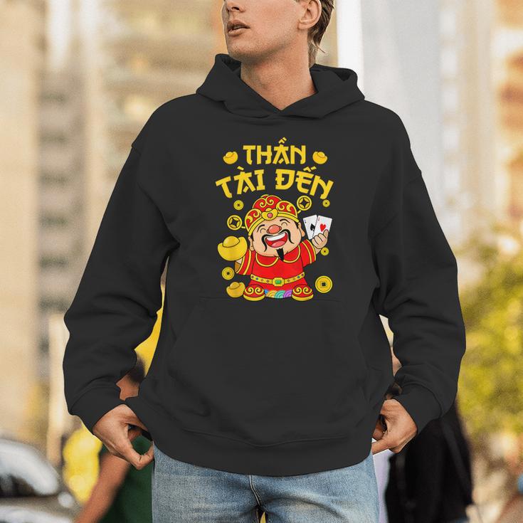 Than Tai Den Chuc Mung Nam Moi Happy New Year Vietnamese Tet Hoodie ...