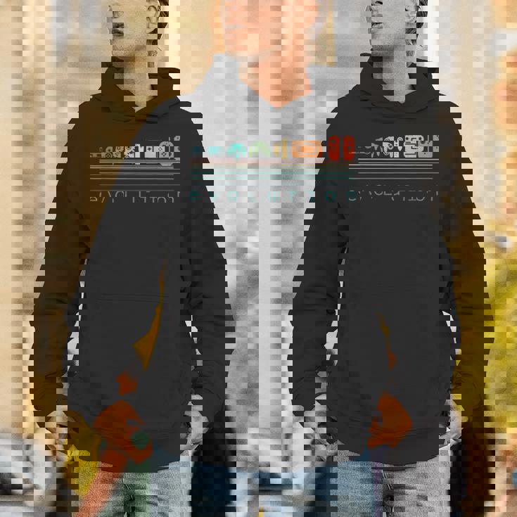 Video Game Controller Evolution 80S 90S Retro Gaming Gamer Hoodie ...