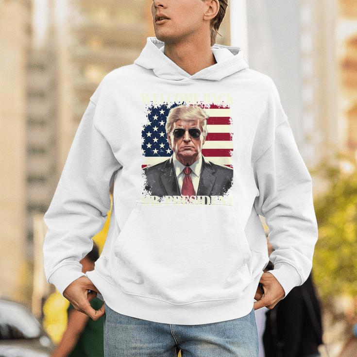 Welcome Back Mr President Donald Trump Inauguration Day 2025 Hoodie ...