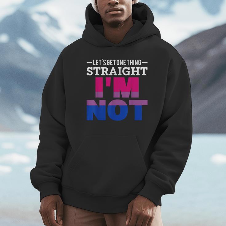 Bi Flag LGBTQ Pride Month Bisexuality Bisexual Unisex Hoodie - Monsterry