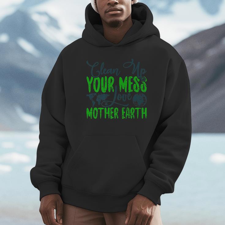 Clean Up Your Mess World Earth Day Conservation Vintage Premium Unisex ...