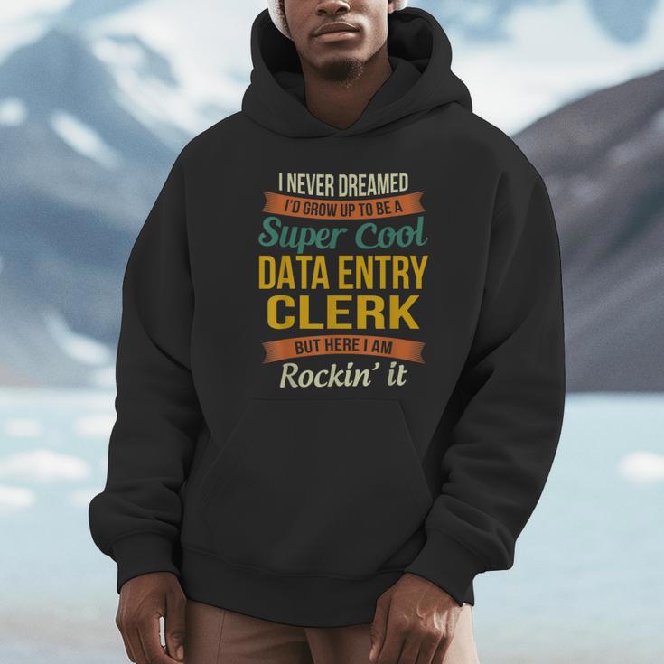 Data Entry Clerk Appreciation Unisex Hoodie - Monsterry