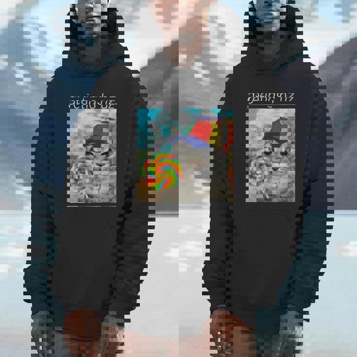 Greetings Huzz Gen Z Gen Alpha Slang Meme Hoodie - Monsterry