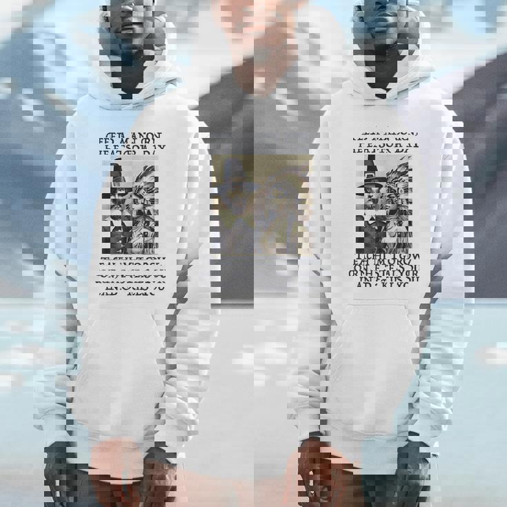 FEED PILGRIMS CORN Anti-Thanksgiving Native American Meme Unisex Hoodie ...