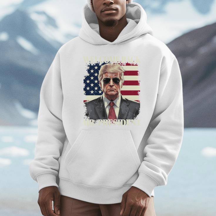 Welcome Back Mr President Donald Trump Inauguration Day 2025 Hoodie ...