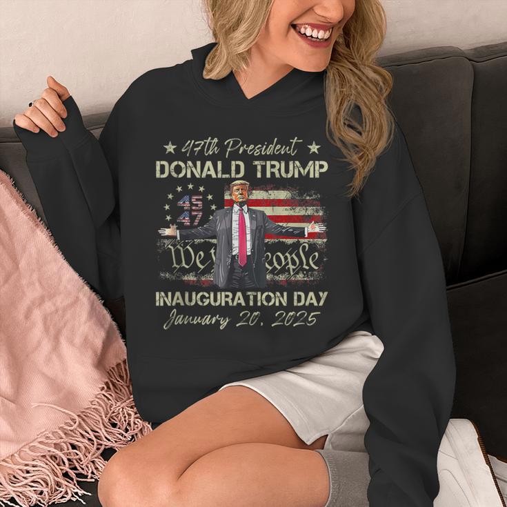 47Th President Donald Trump Inauguration Day 2025 Usa Flag Hoodie ...