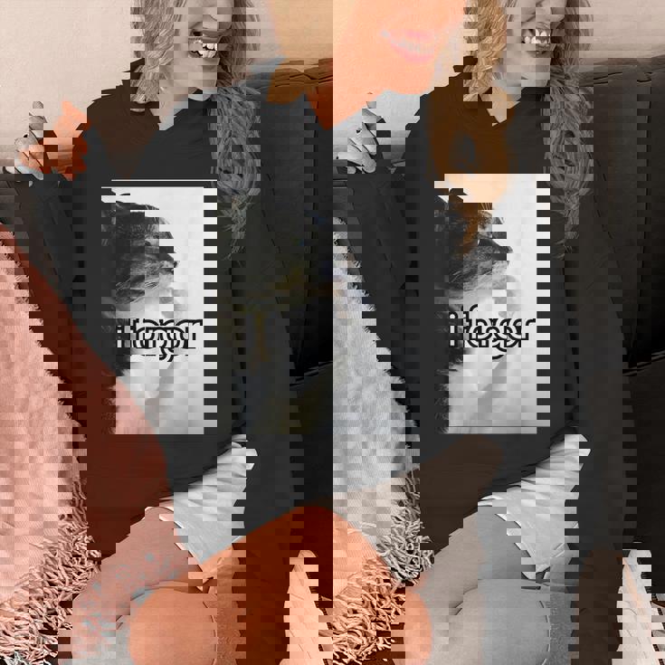 Silly Cat Meme I Forgor Cringe Brainrot Meme Hoodie - Thegiftio UK