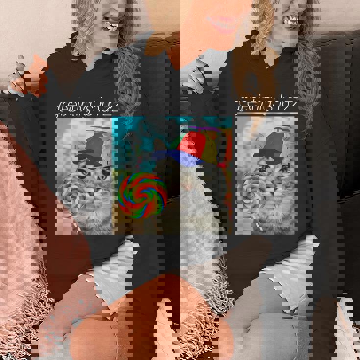 Greetings Huzz Gen Z Gen Alpha Slang Meme Hoodie - Monsterry