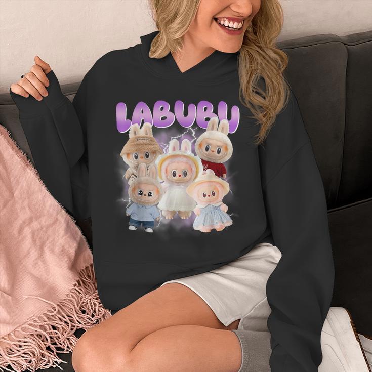 Labubu Cute Labubu The Monsters Meme Vintage Unisex Hoodie - Monsterry