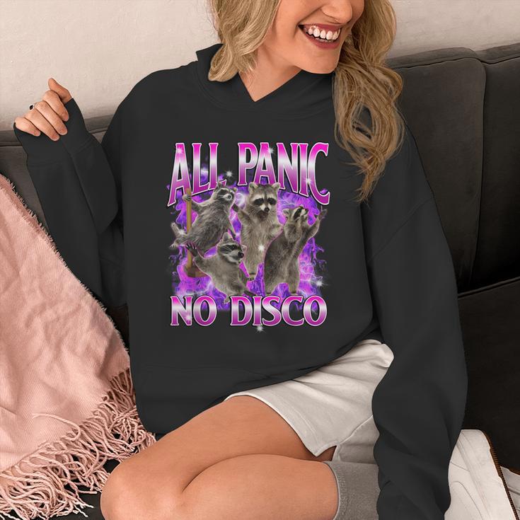 All Panic No Disco Raccoon Meme Ironic Goofy Ahh Meme Hoodie - Monsterry