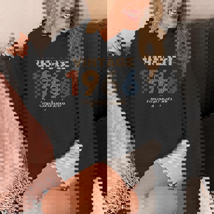 Retro 59 Years Vintage 1966 Original Parts 59th Birthday Unisex Hoodie ...