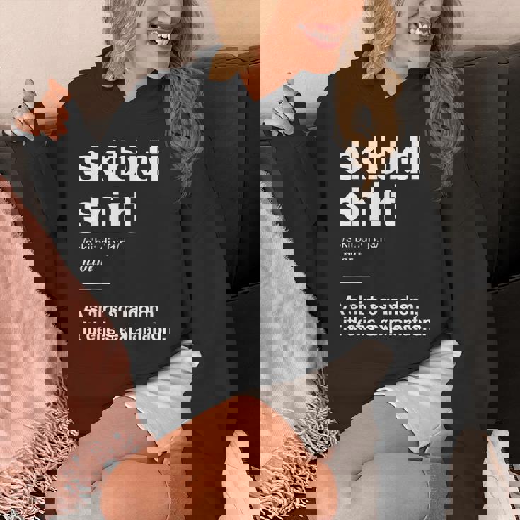 Skibidi Definition Gen Z Gen Alpha Slang Meme Skibidi Hoodie - Thegiftio