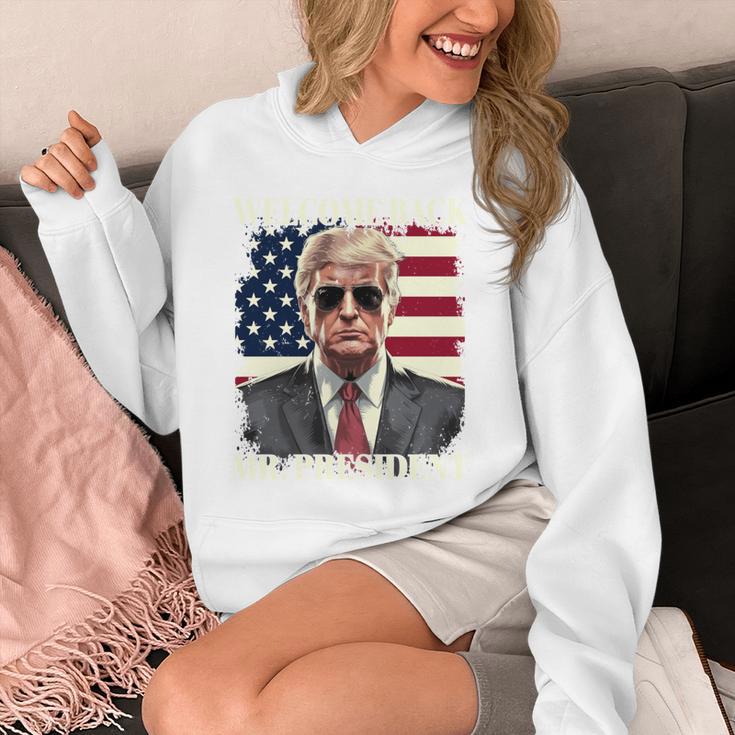 Welcome Back Mr President Donald Trump Inauguration Day 2025 Hoodie ...