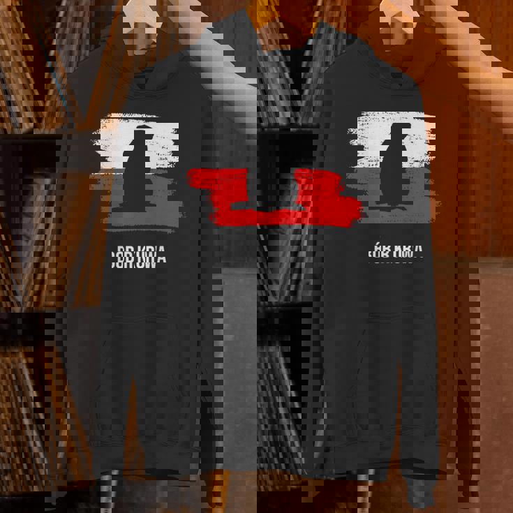 Bober BóBr Kurwa Poland Flag Internet Meme Beaver Unisex Hoodie - Monsterry