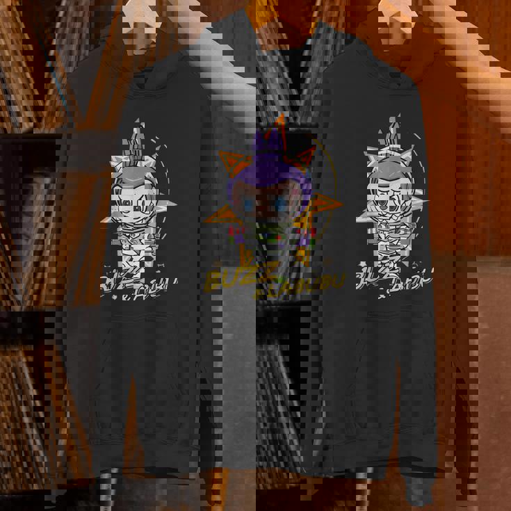 Buzz And Labubu Cute The Monsters Vintage Unisex Hoodie - Monsterry