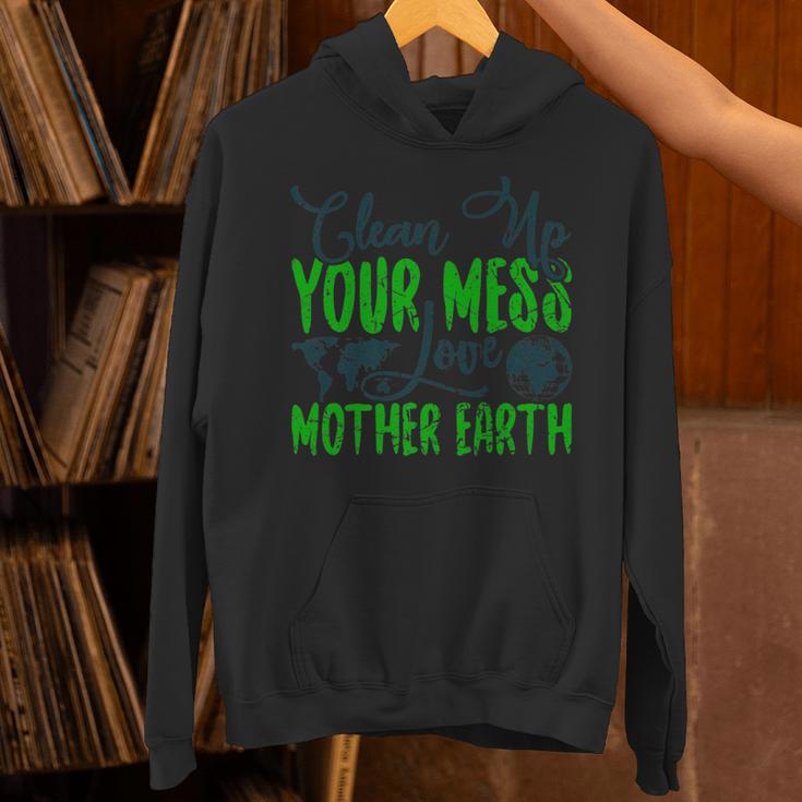 Clean Up Your Mess World Earth Day Conservation Vintage Premium Unisex ...