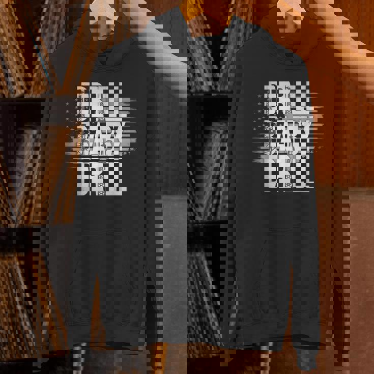 Drilling Rig Drill Baby Drill Oilfield Worker Hoodie - Thegiftio