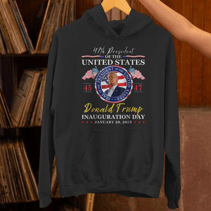 President Donald Trump Inauguration Day 2025 47Th Usa Flag Hoodie ...