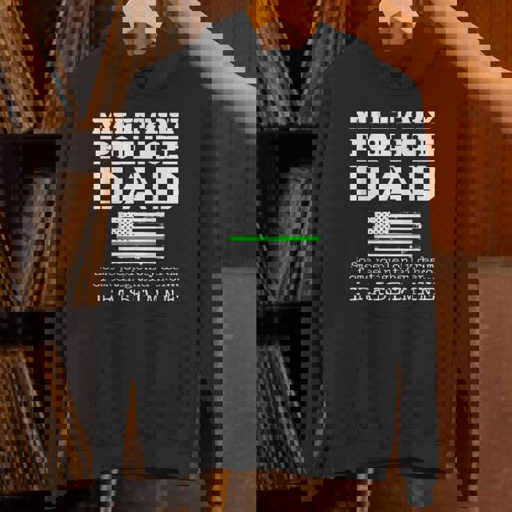 Proud Military Police Dad Mp Father Son Daughter Quote Hoodie - Monsterry