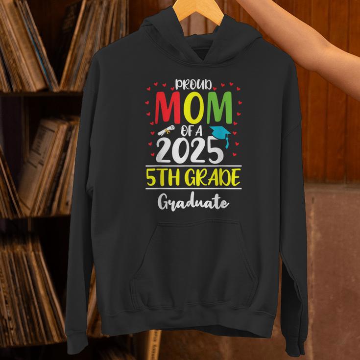 Proud Mom Of a Class Of 2025 5th Grade Graduate Unisex Hoodie - Monsterry