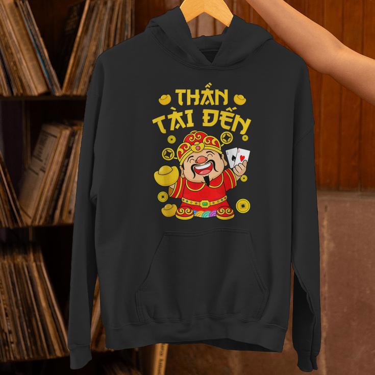 Than Tai Den Chuc Mung Nam Moi Happy New Year Vietnamese Tet Hoodie ...