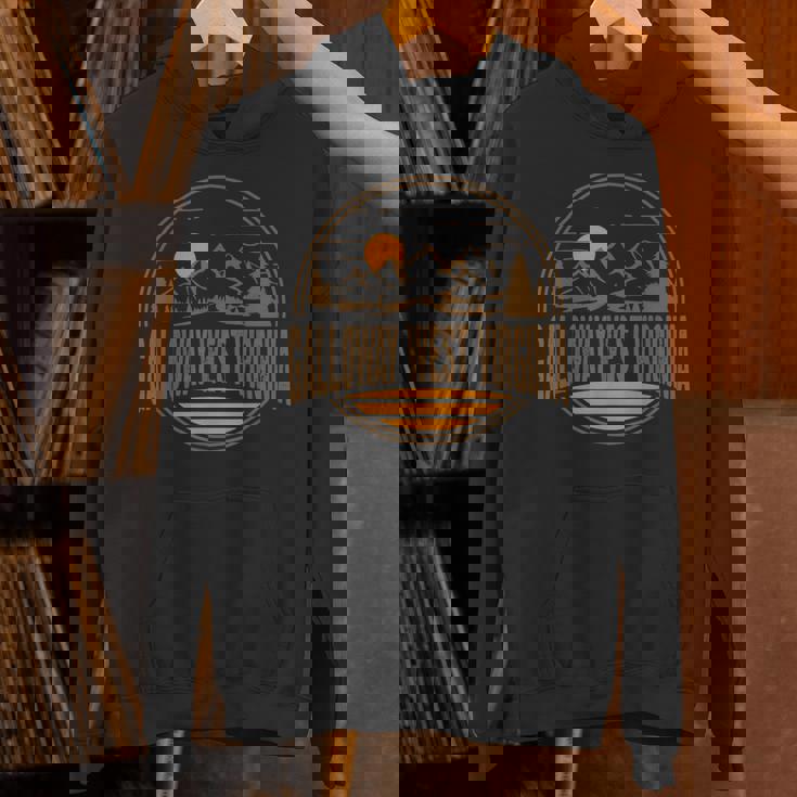 Vintage Galloway West Virginia Mountain Hiking Print Unisex Hoodie ...