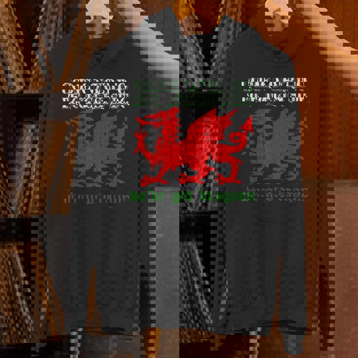 Come Over To The Welsh Side Red Dragon Flag Of Wales Rugby Unisex ...