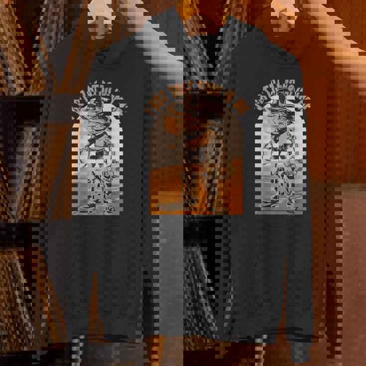 Wild West Frogs Apparel I Got That Frog In Me Meme Cowboy Frog Small ...