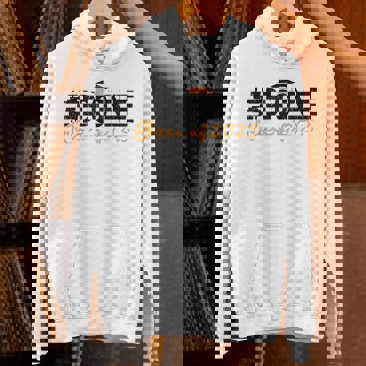 Done Class Of 2025 Graduation Graduate Senior High School Unisex Hoodie ...