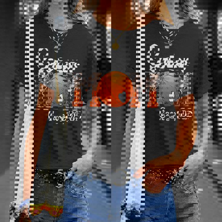 Basketball Class Of 2025 Proud Mom Of a Senior Graduate Grad T-Shirt ...