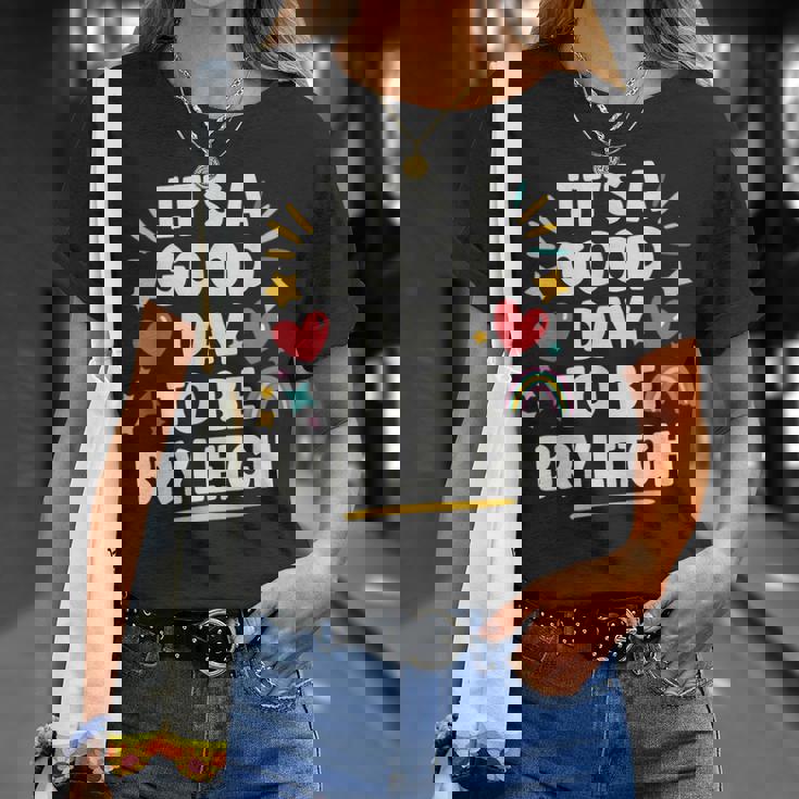 Bryleigh Personalized Retro Girls Custom Bryleigh Name T-Shirt | Mazezy