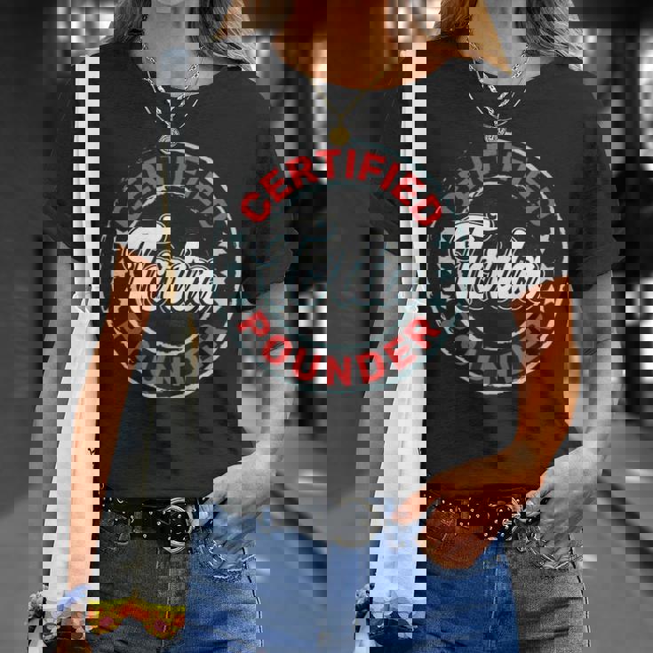 Certified Torta Pounder Minimalist Mexican Food Lover T-Shirt - Monsterry