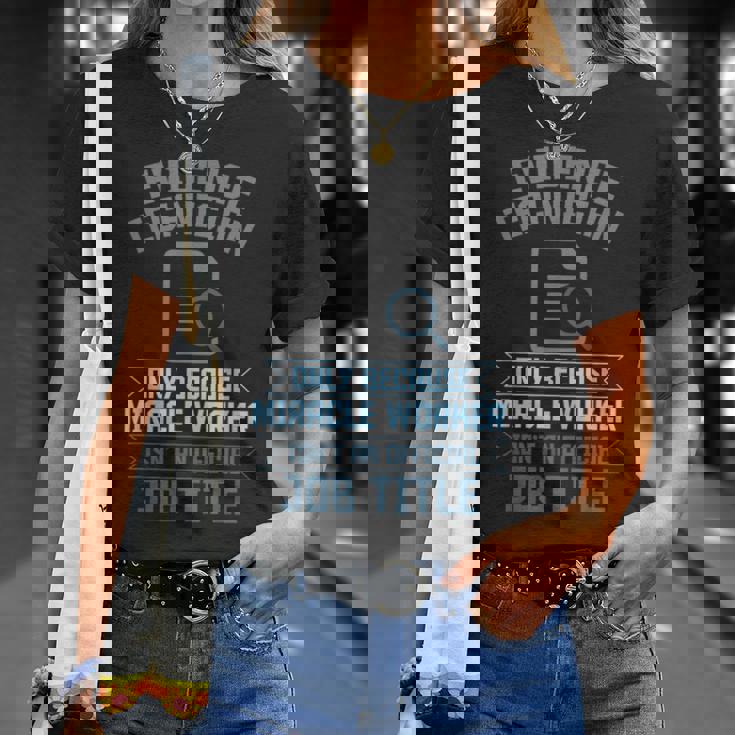 Crime Scene Cleaner Forensic Science Evidence Technician T-Shirt ...