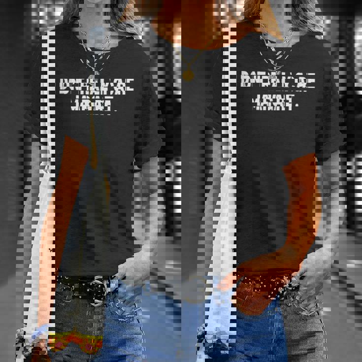 I Don’T Really Care Margaret Jd Vance Meme T-Shirt | Mazezy