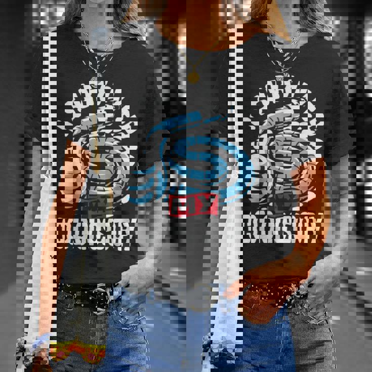 Endoscopy Diagnostic I Survived My Colonoscopy T-Shirt - Monsterry