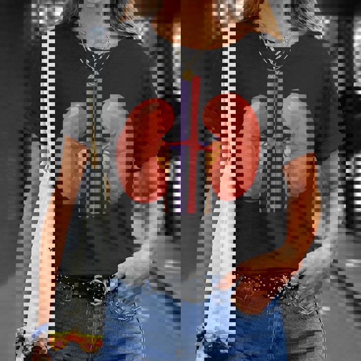 Human Body Organs Anatomy Group Costumes Kidneys Costume T-Shirt ...