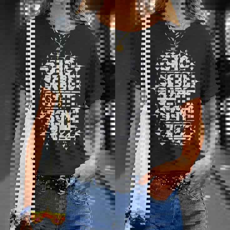 Ohio Skibidi Gyatt Sigma Rizz Rizzler Toilet Meme T-Shirt - Thegiftio