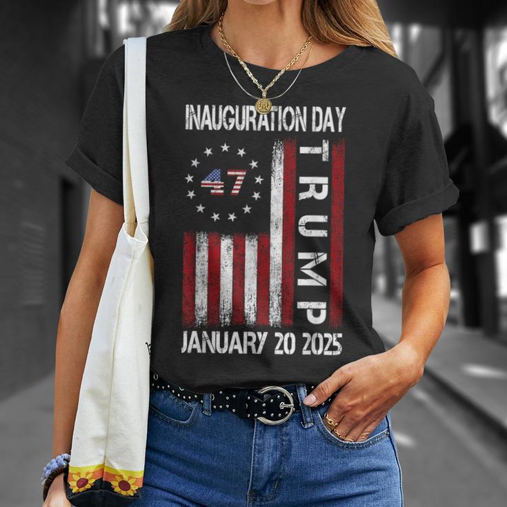 President Donald Trump Inauguration Day 2025 Memorabilia Fla T-Shirt ...