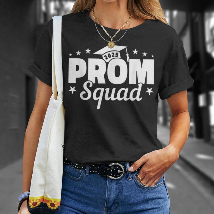 Prom Squad 2025 Graduate Prom Class Of 2025 T-Shirt | Mazezy