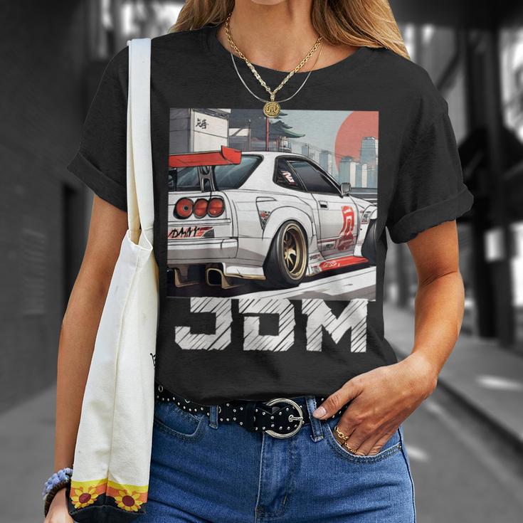 Retro JDM Japanese Drift Racing Tuning Car Tokyo Skyline T-Shirt ...