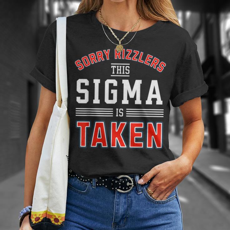 Rizz Valentines Day Taken Sigma Male Alpha Meme Men Teen Boy T-Shirt ...